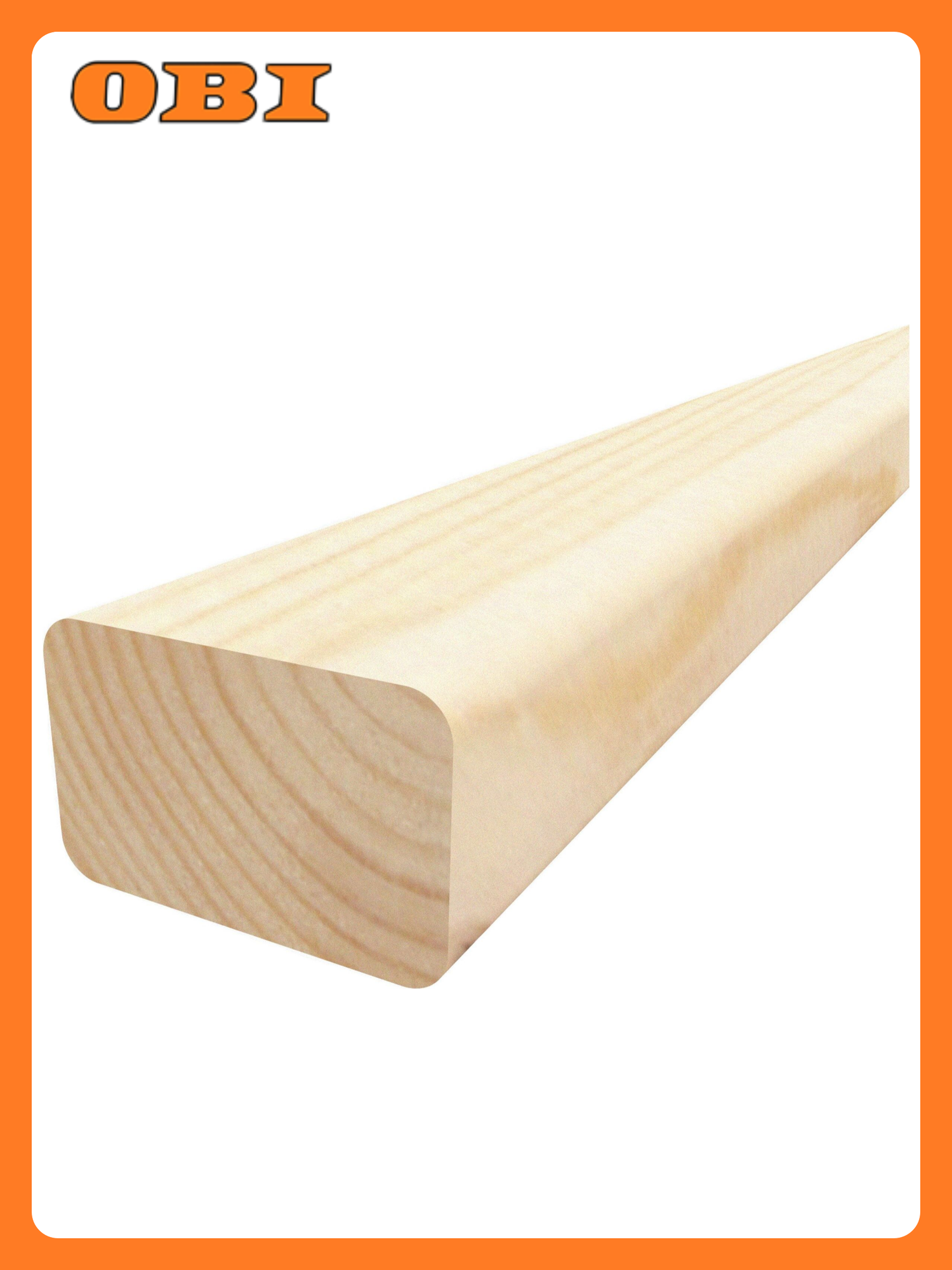 Брусок Timber and Style, сорт Экстра, строганный, 2400х30х19 мм, бежевый
