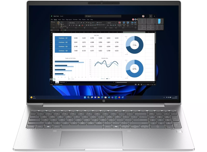 A38BHET#BH5 HP Probook 460 G11 U7-155U 16" WUXGA UWVA 16GB,512GB, AX211 Wi-Fi,56Whr,1.8kg, Dos, KB Eng/Rus
