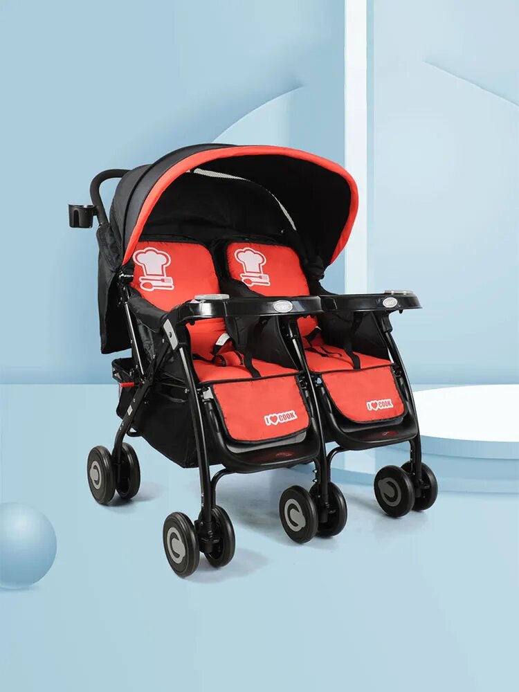 Коляски для двойни Складные коляски