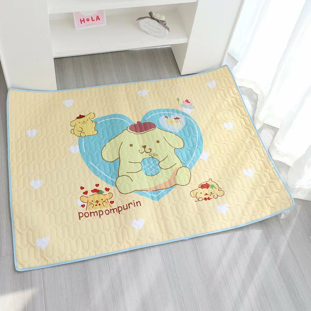 Пеленальный коврик с мультяшным рисунком, тонкий, дышащий, водонепроницаемый, непротекающий, матрасик для кормления, менструальная прокладка, прокладка для месячных