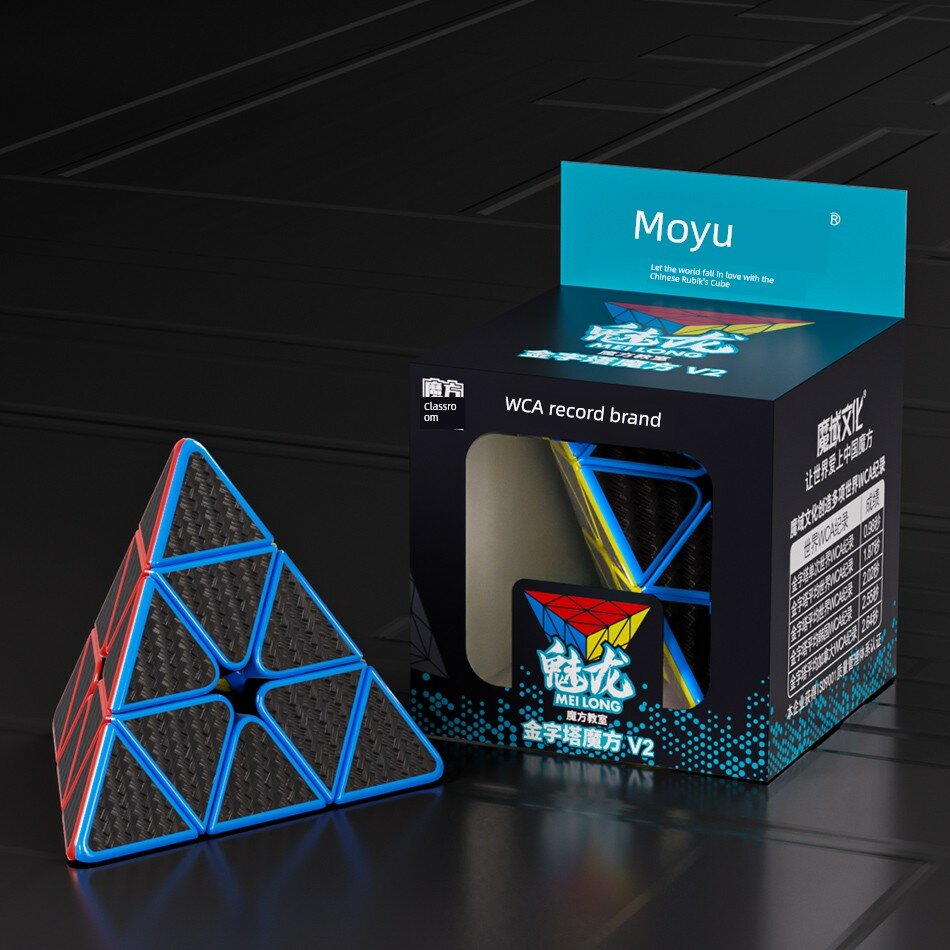 Demonic Culture Pyramid Кубик Рубика v2 детская развивающая игрушка серии специальной формы треугольник асимметричный