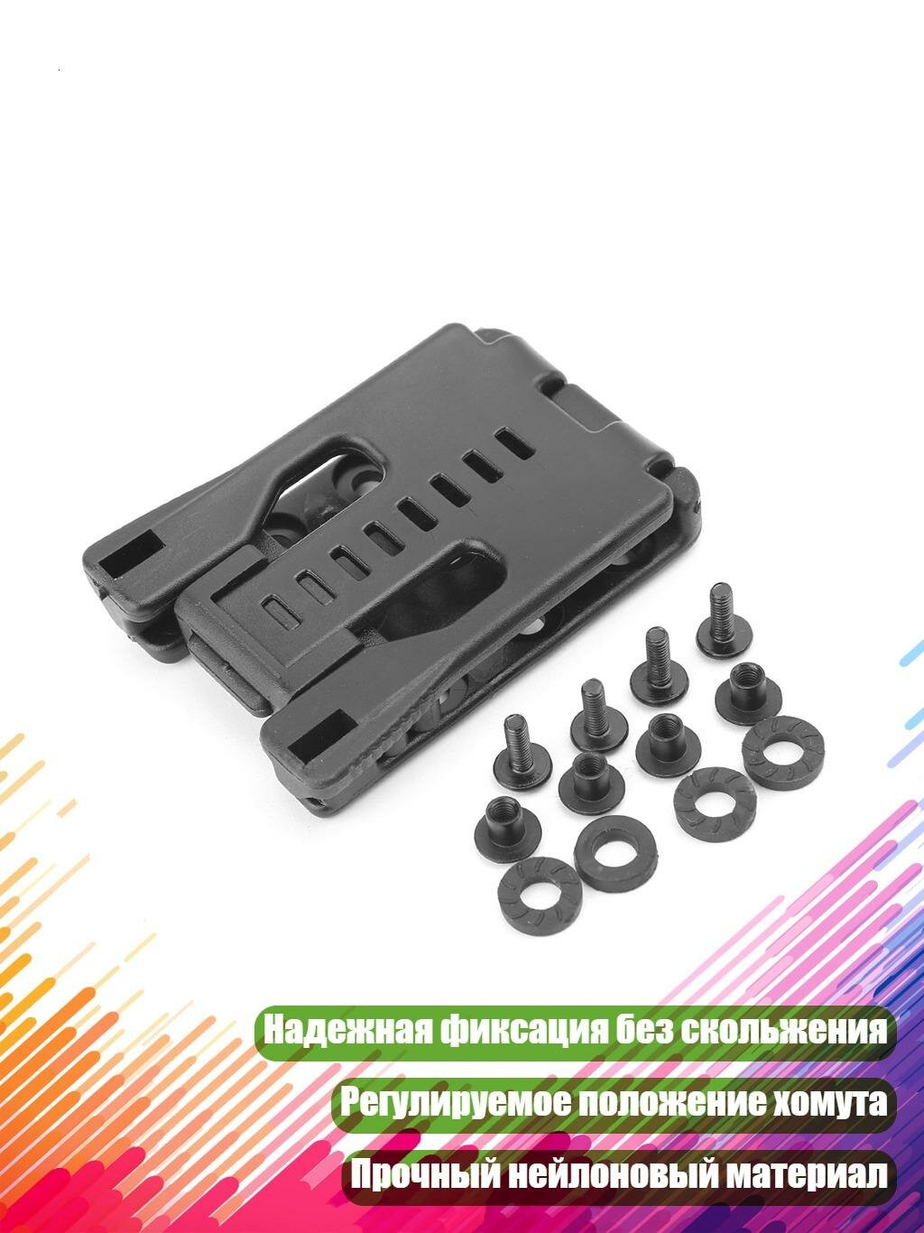 Чехол для мультитула EDC с креплением на пояс, Черный