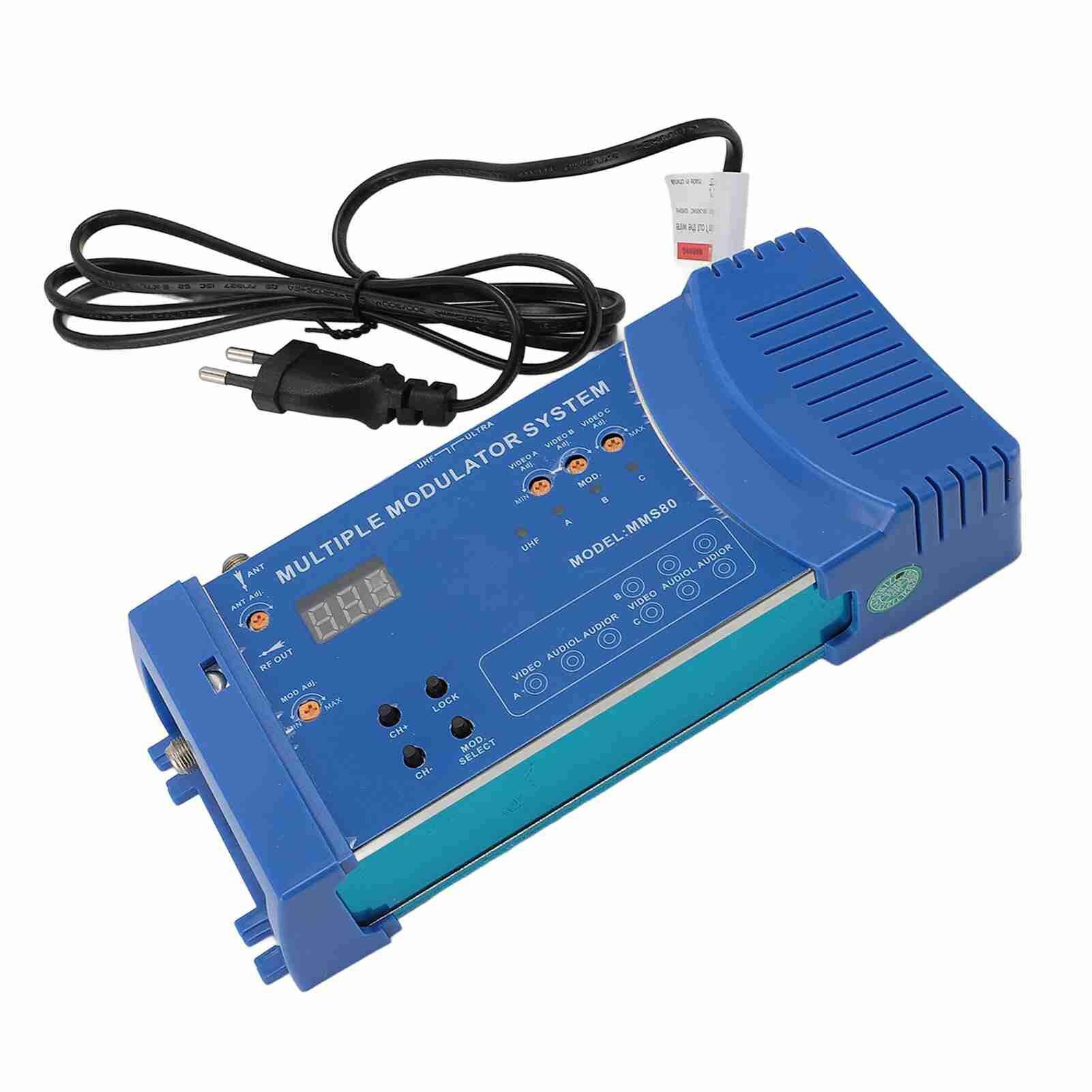 RF модулятор, 3 антенных входа, PAL/NTSC, EU Plug — фото 1