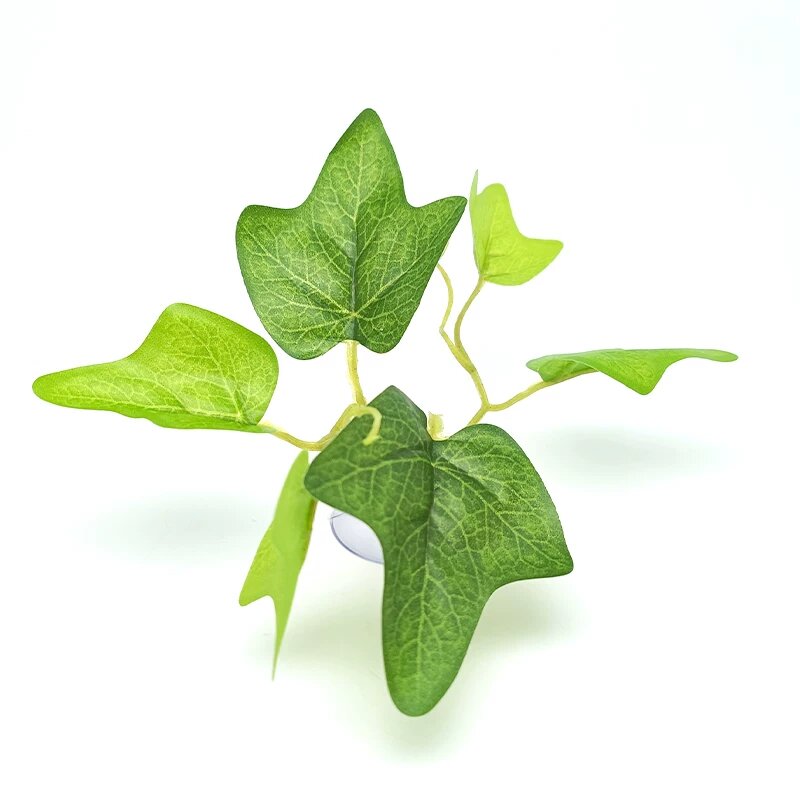 Пюре из фруктов для гекконов, волшебная поилка для животных, имитирующая листья, ландшафтный дизайн с водным элементом,