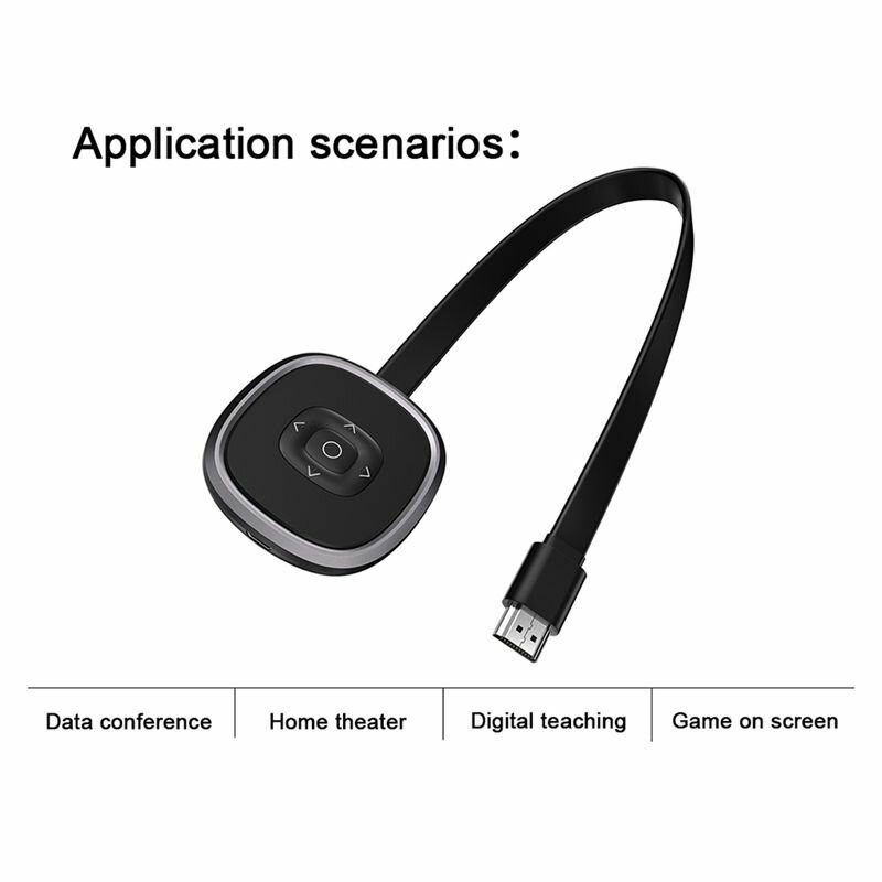 G22 2.4G/5G 4K Миракаст беспроводной для DLNA AirPlay HD TV Придерживайтесь Wi-Fi Отображение приемника телевизионного ключа IOS Android