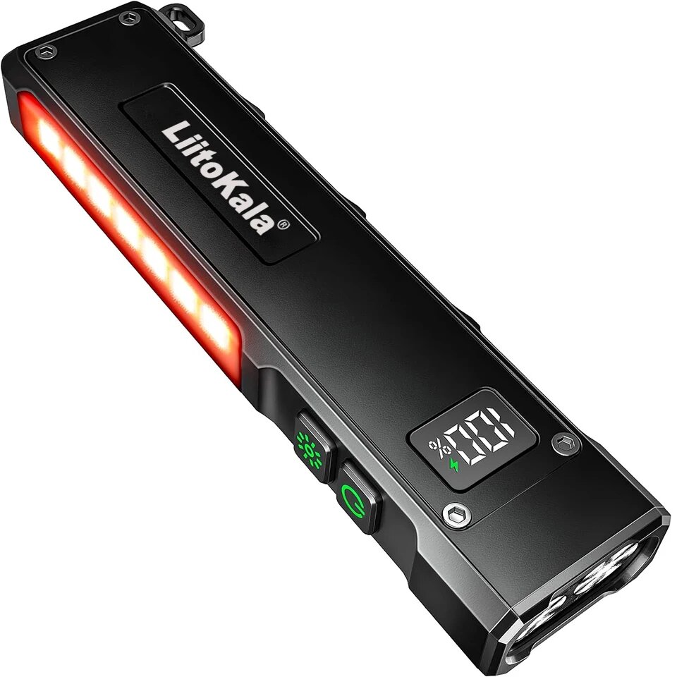 LiitoKala LF-G02 Черный фонарь 1500 мАч