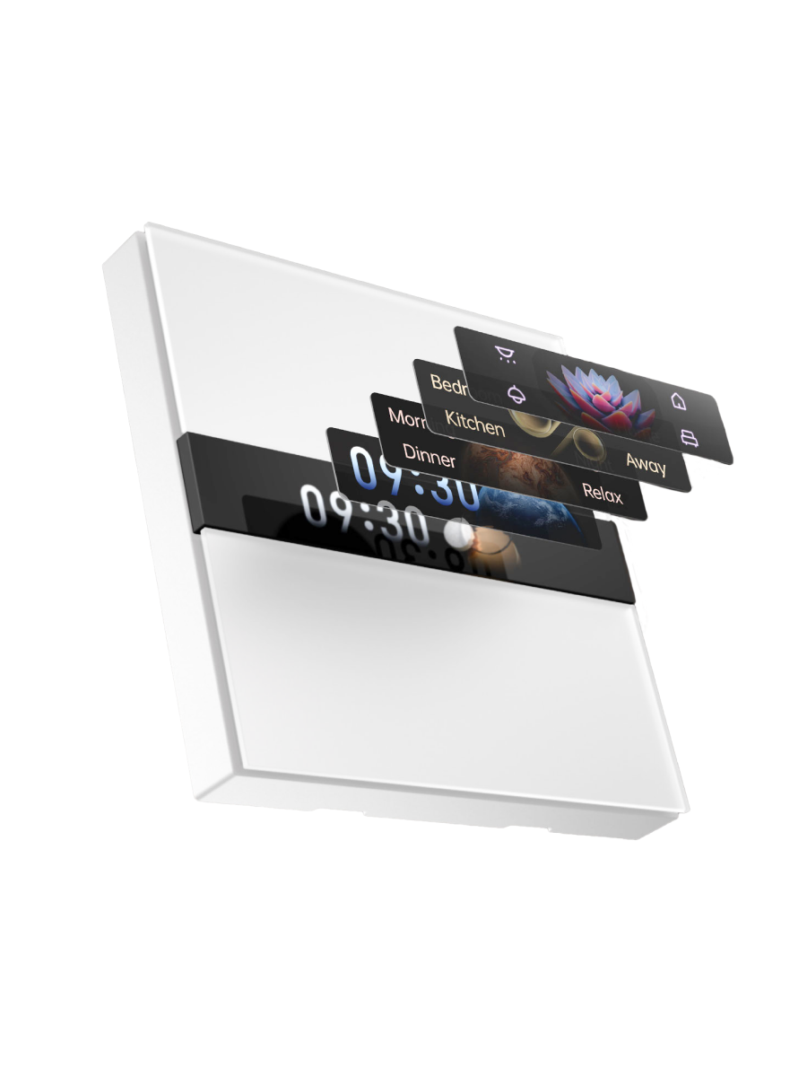 Умный настенный выключатель с дисплеем Aqara V1 WS-K02D, Zigbee 3.0