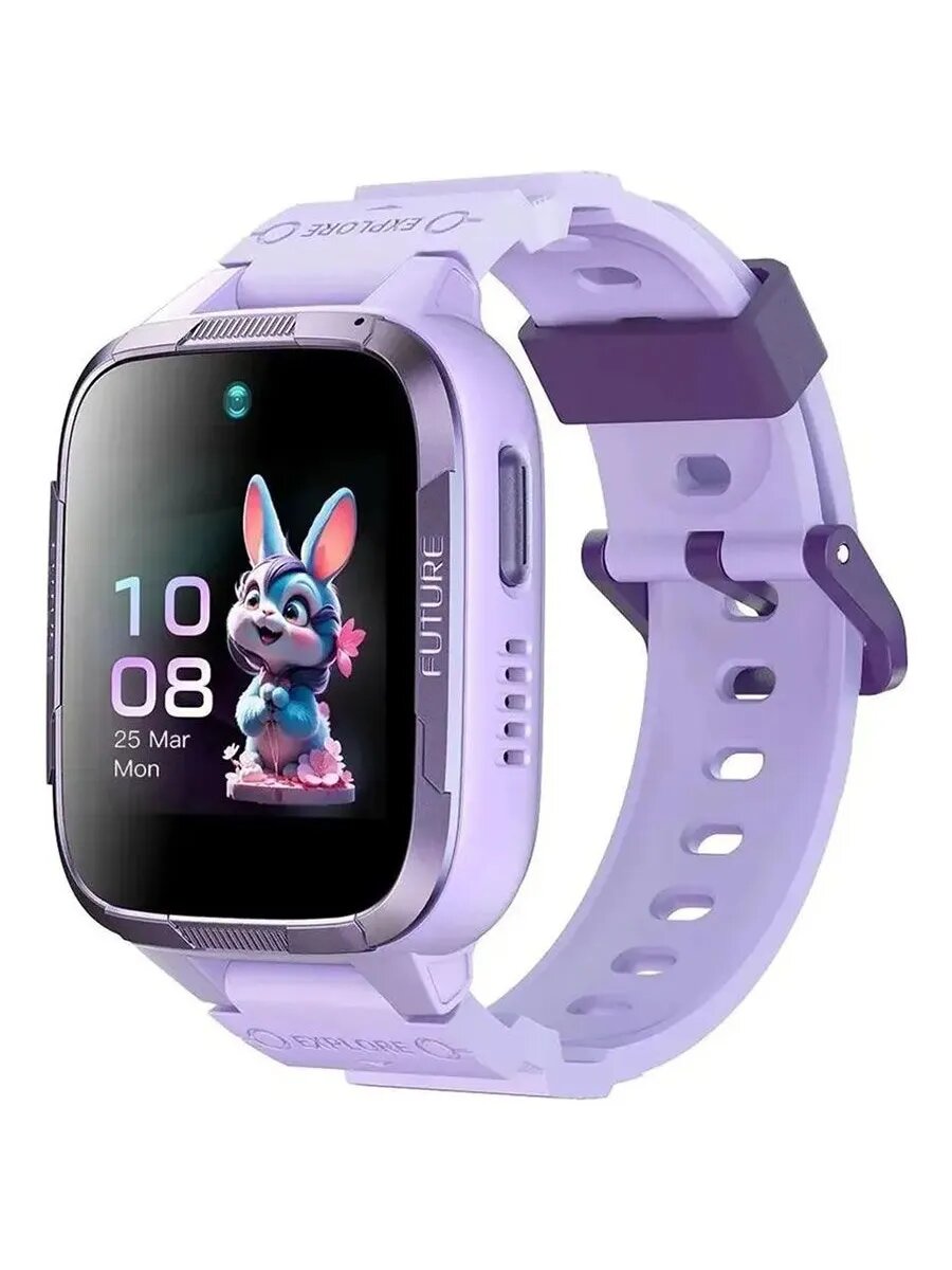Умные детские часы Honor Choice Kids Watch Plus 4G, Purple (TAR-WB01)