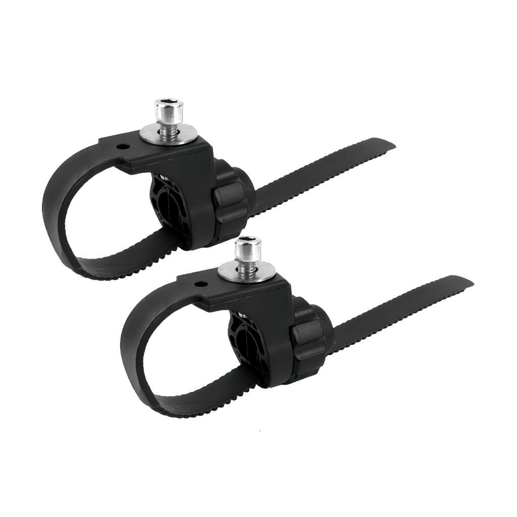 Зажимы для брызговиков для велосипедов Регулируемый диаметр 2532 мм Долговечные пластиковые Материалы