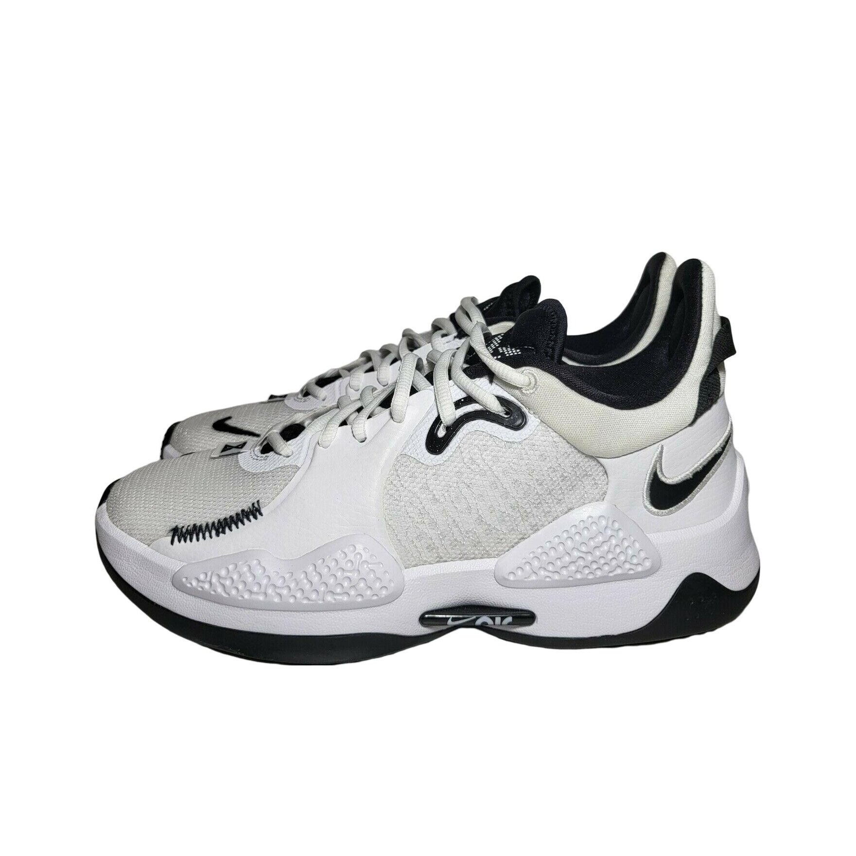 Кроссовки NIKE PG 5, размер EU 45.5 стопа (29.5CM), белый, — фото 1