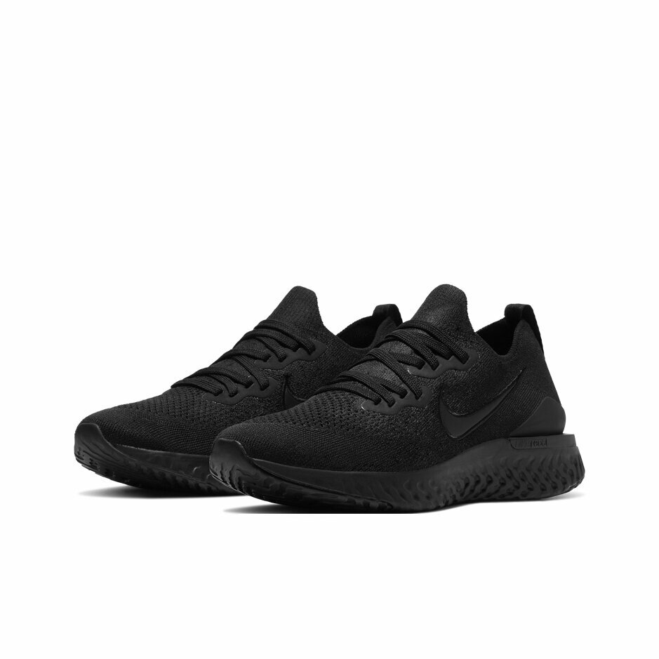 Кроссовки NIKE Epic React Flyknit 2, размер EU 36 стопа (22.5CM), черный — фото 1