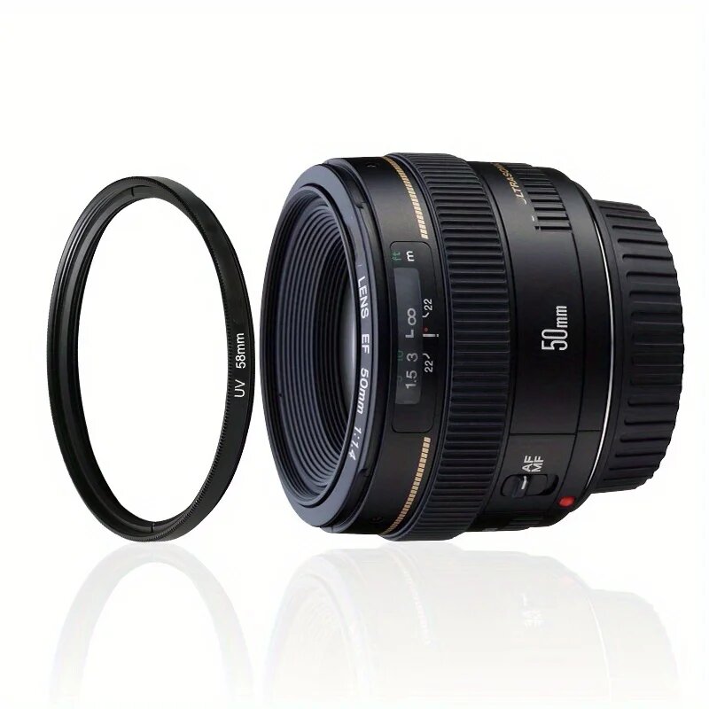 УФ-фильтр KIFAR 58 мм для объективов Nikon Canon Sony Olympus Pentax
