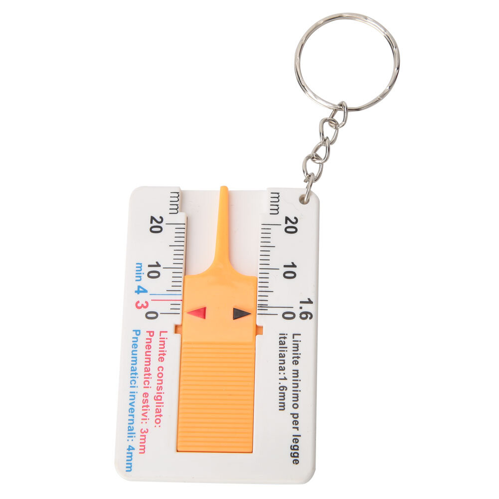 0.1mm Tyre Depth Ruler, Tire Gauge, Measuring Gauge for Repair Accessories Ruler Tools