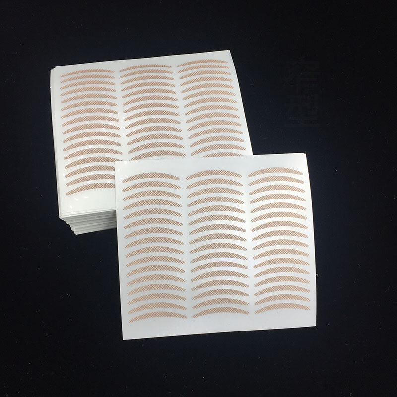 240 Pairs Double Eyelid Sticker Self Adhesive Narrow Mesh Lace Tape Beauty Cosmetic Tool