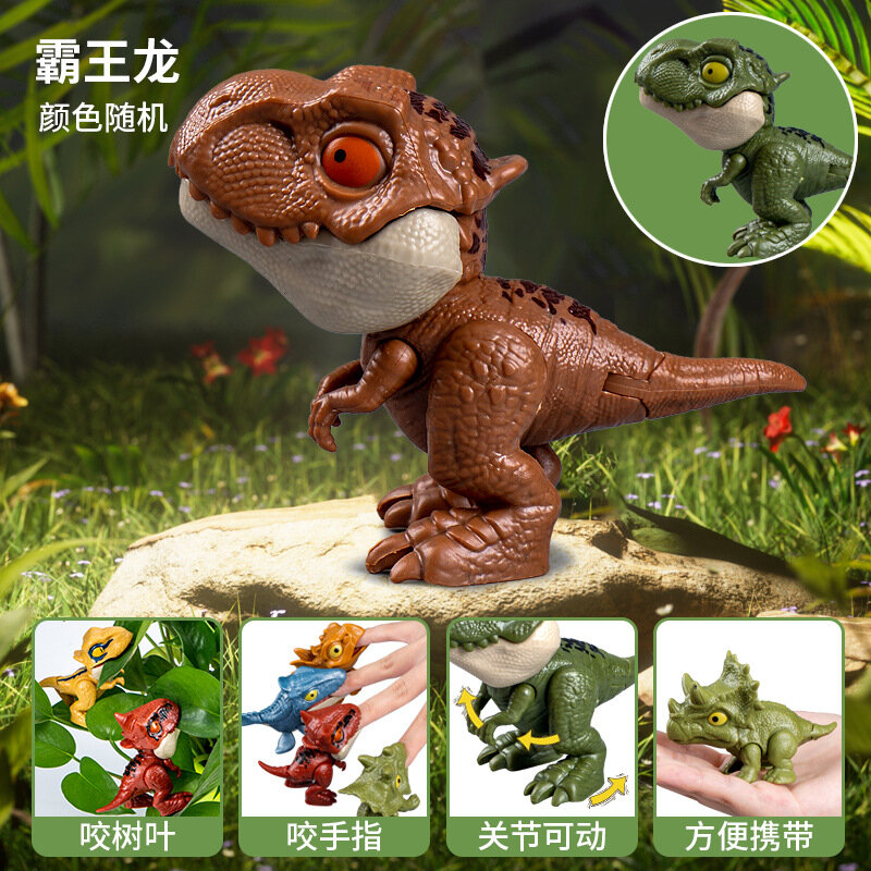 Детская игрушка для кусания рук, мини-игрушка для кусания пальцев, большой рот крокодила, креативная игрушка для кусания, игрушка для снятия стресса, шутливая игрушка