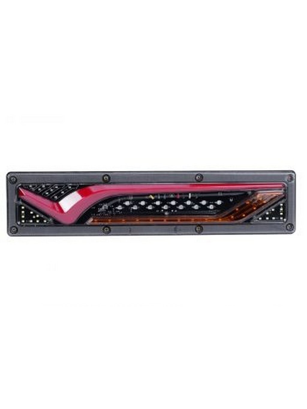Фара светодиодная "RuZoom" 440х98 мм 21W 12/24V (белый/желтый/красный) (2 шт)