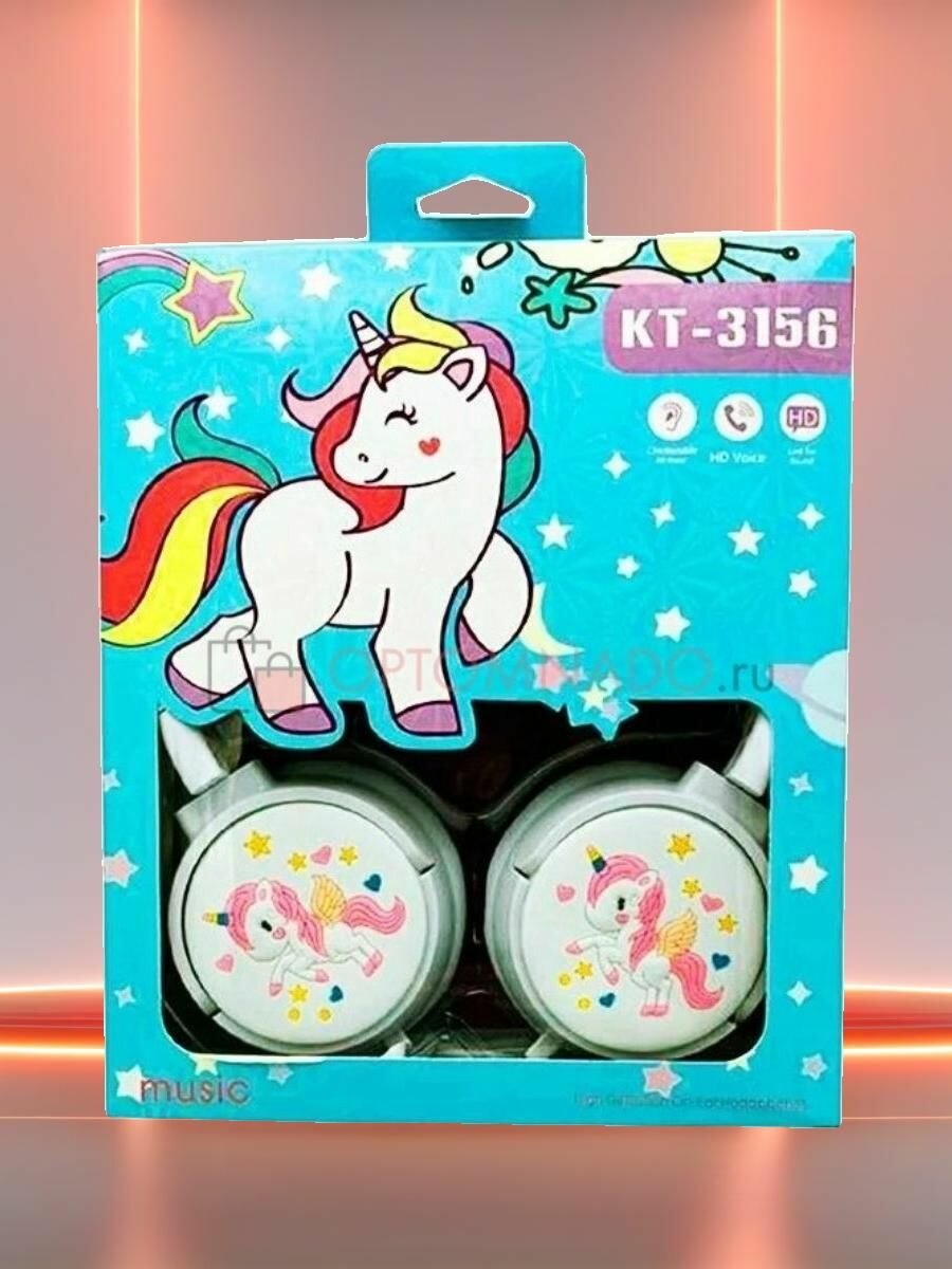 Наушники детские проводные, Единорожки