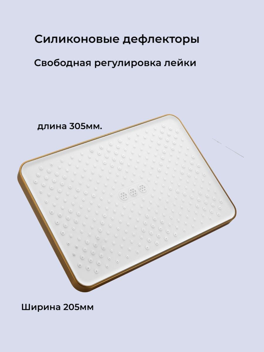 Верхняя лейка тропического душа BELZ