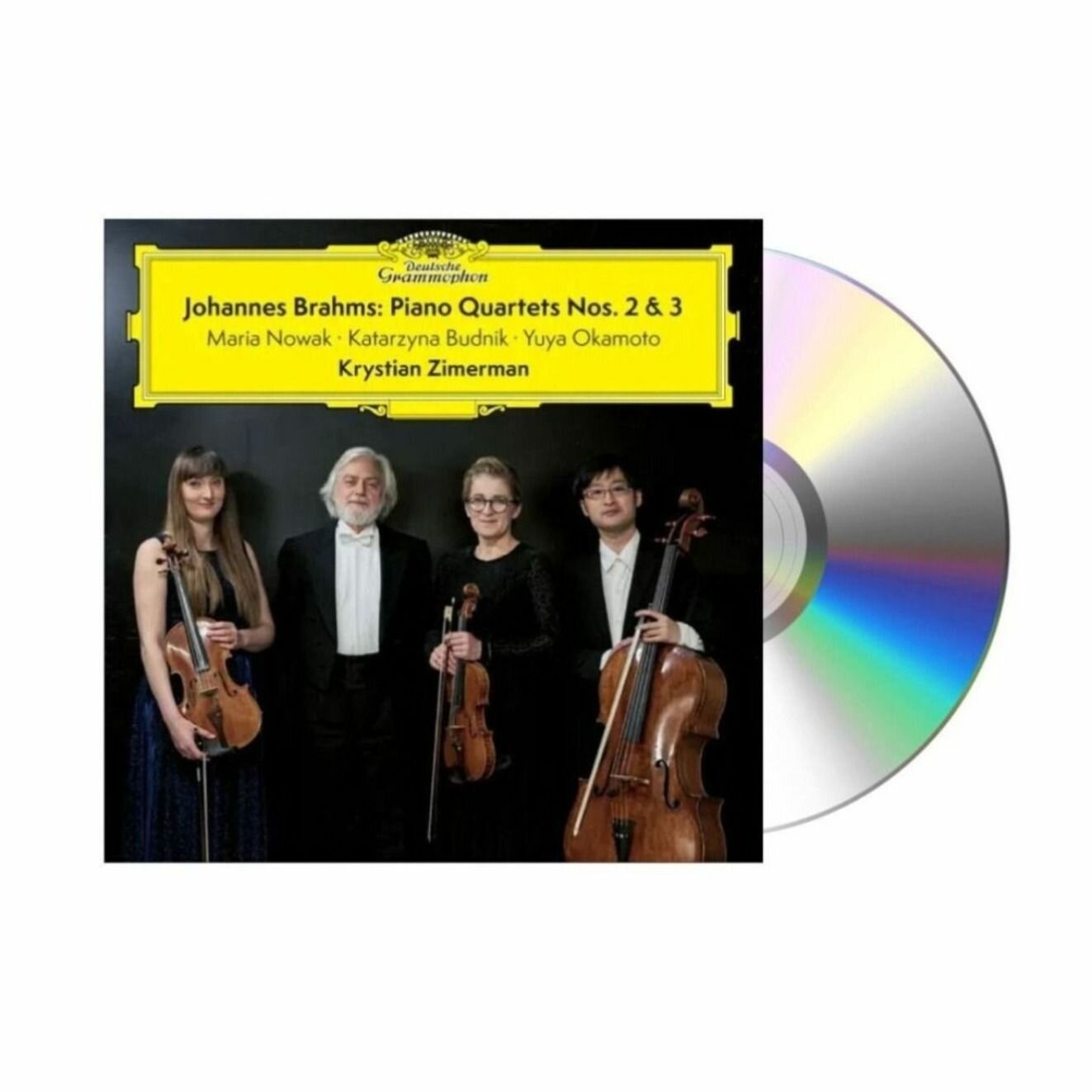 Музыка CD Johannes Brahms - Piano Quartets Nos. 2 & 3, CD, Album