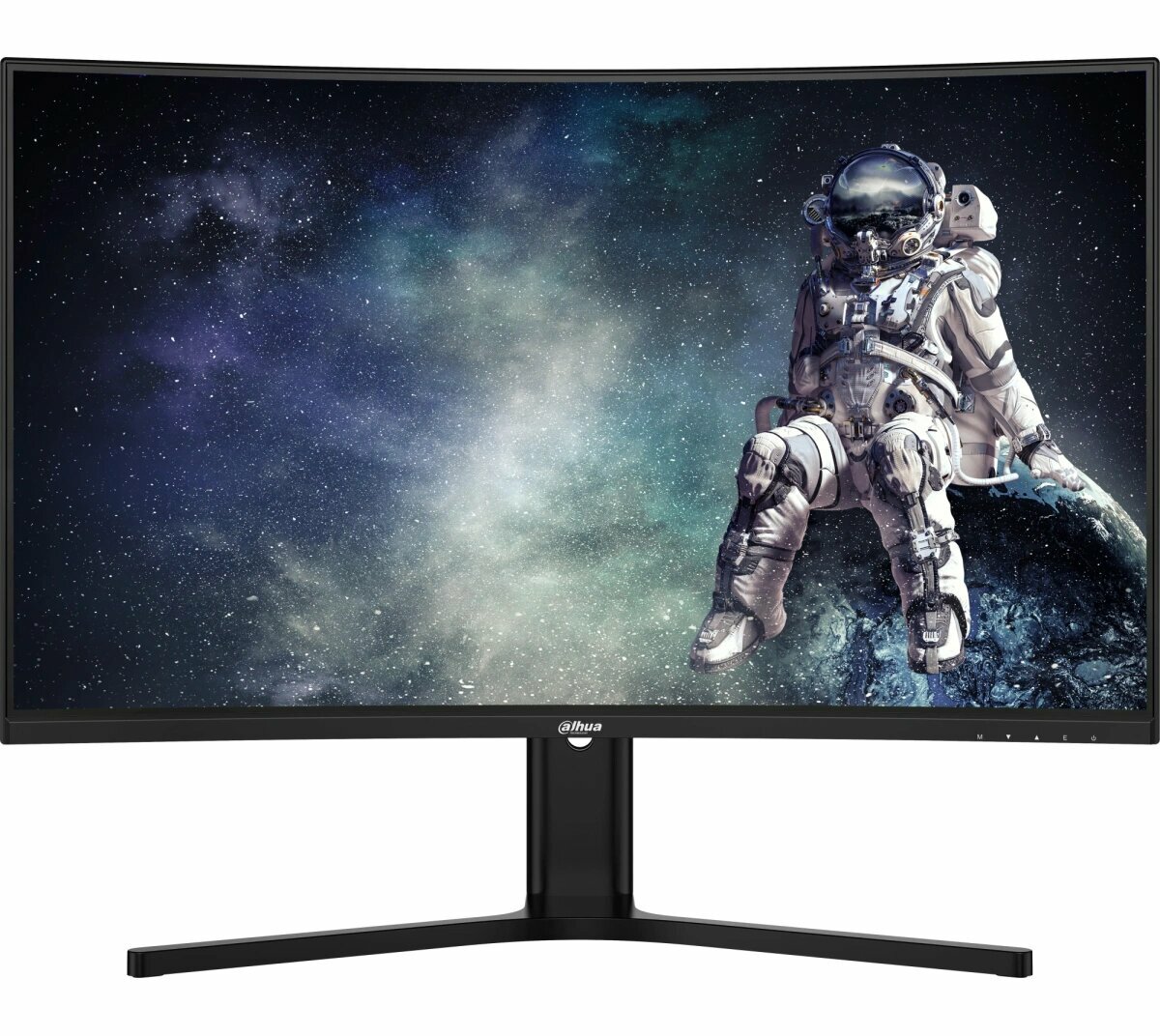 31.5" Монитор Dahua DHI-LM32-E330CA, 2560x1440, VA, 180Гц, 2хHDMI, 1хDP, изогнутый, черный
