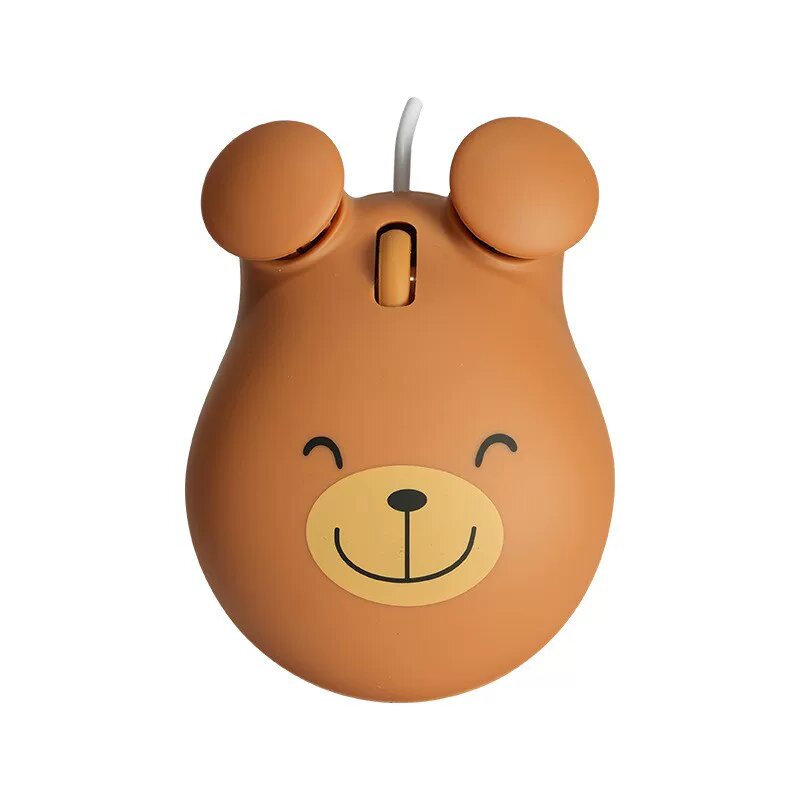 Милый и стильный мышь-черепаха, USB-подключение (проводное/беспроводное), бесшумный, креативный и персонализированный