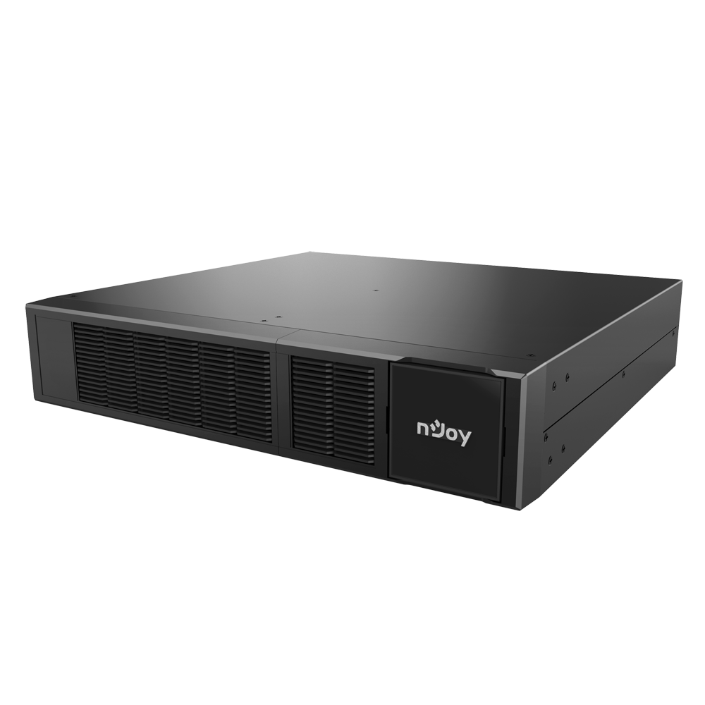 Корпус батарейного модуля nJoy UPBPCA0712GX-AZ01B nJoy Cabinet 2U UPBPCA0712GX-AZ01B, черный