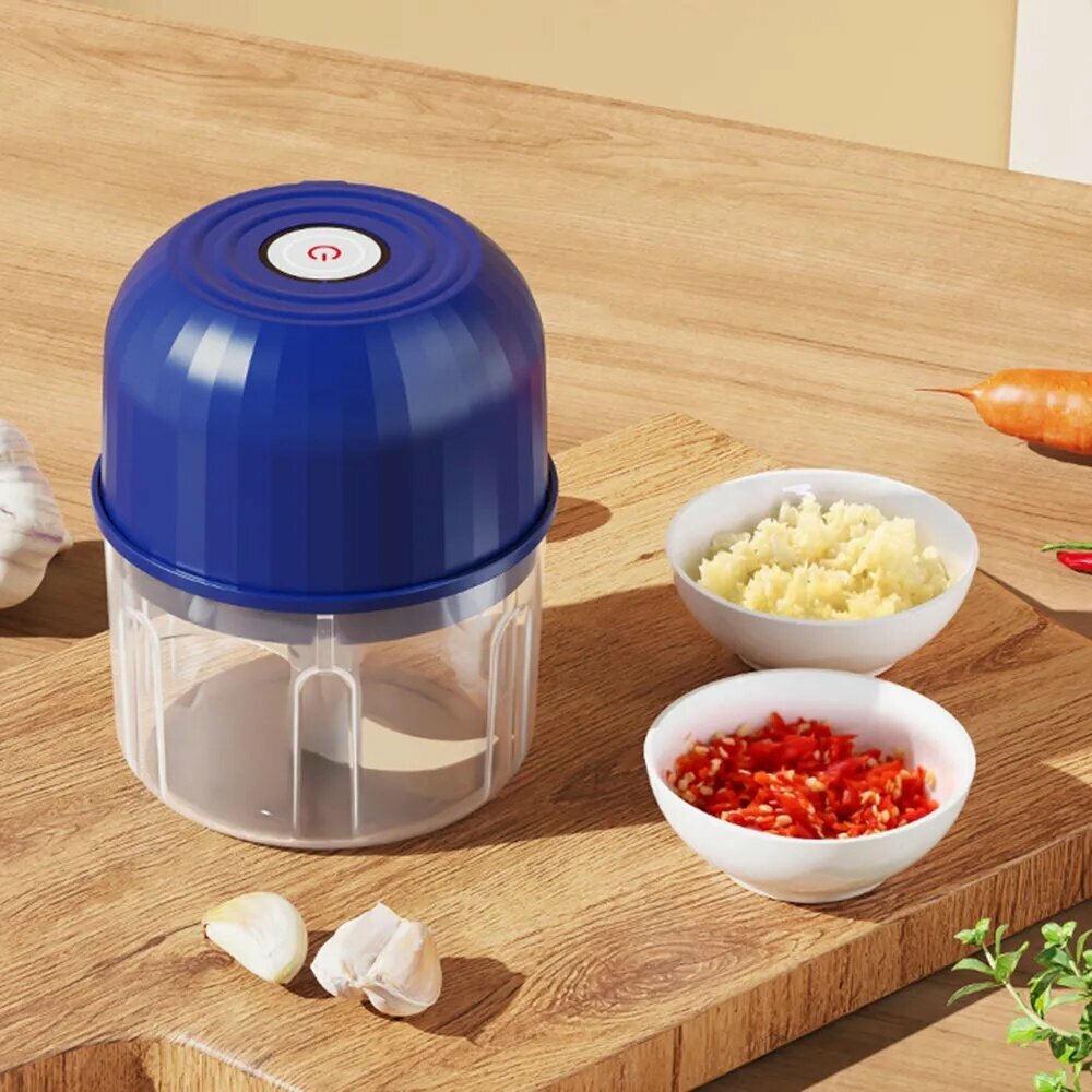 Электрический измельчитель беспроводной для мяса, чеснока, овощей