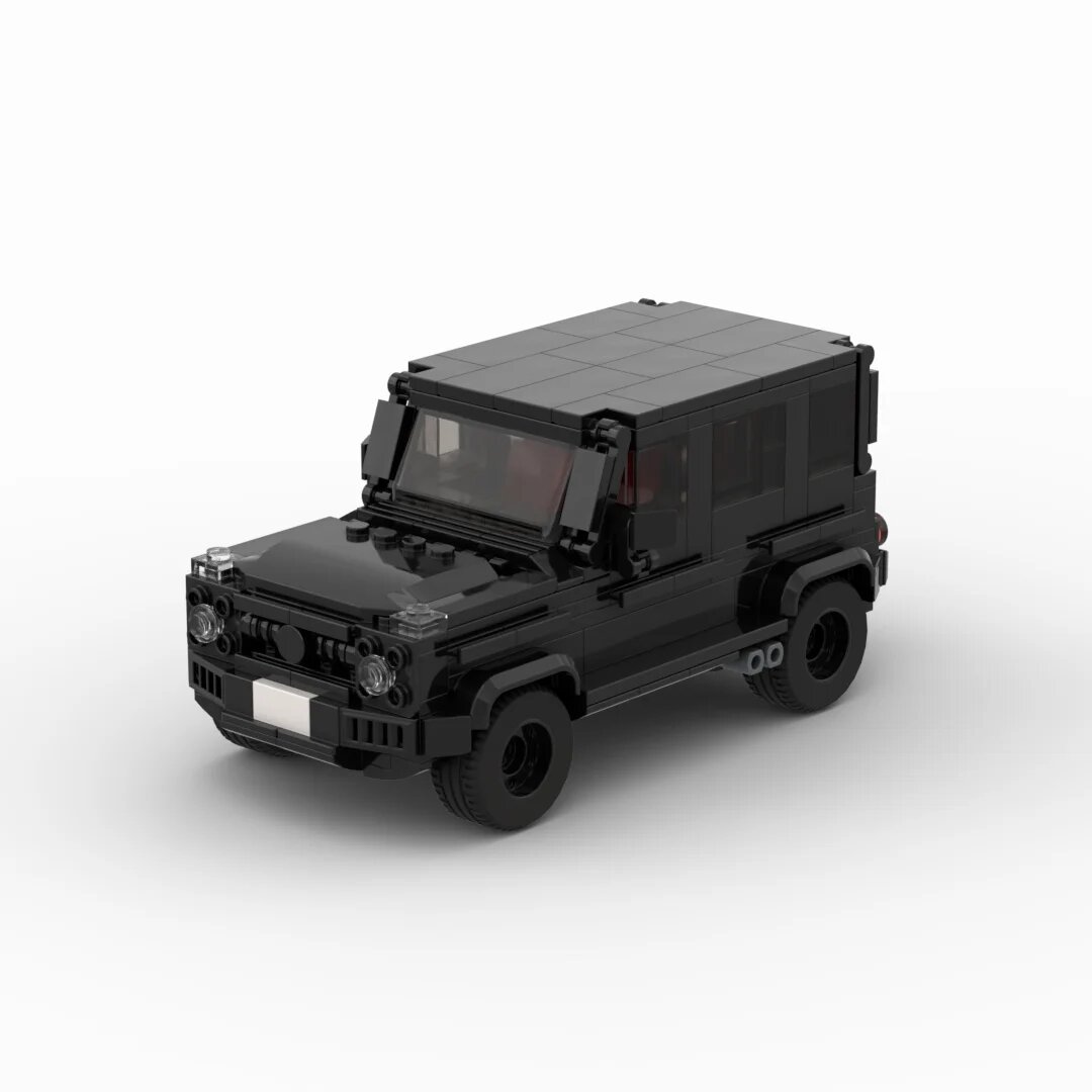 MOC SUV City Car Racer конструктор