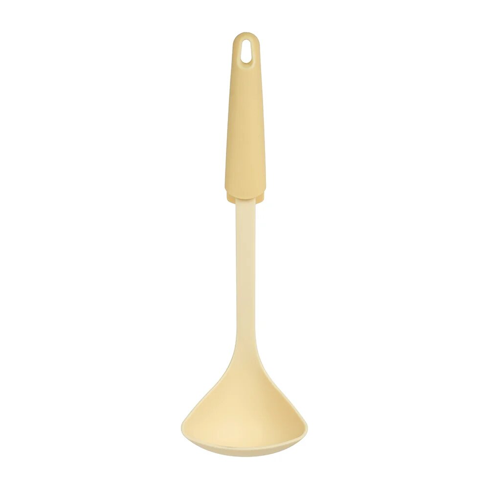 Нейлоновый половник MARMITON Milky резиновая ручка, 33 см 17243
