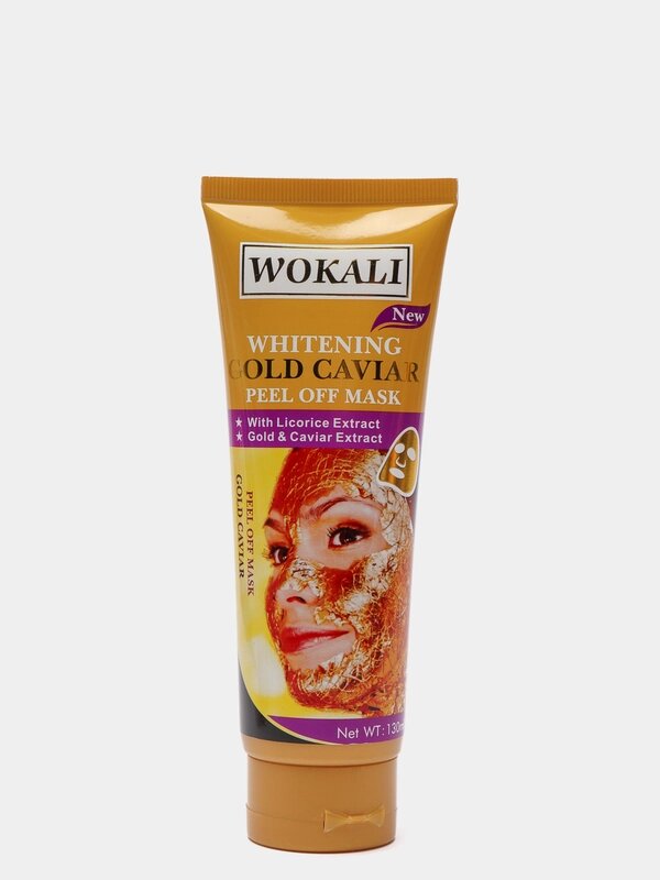 Маска Gold mask Whitening Gold Caviar Peel off mask