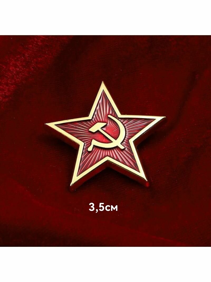 Российская патриотическая медаль, металлическая брошь