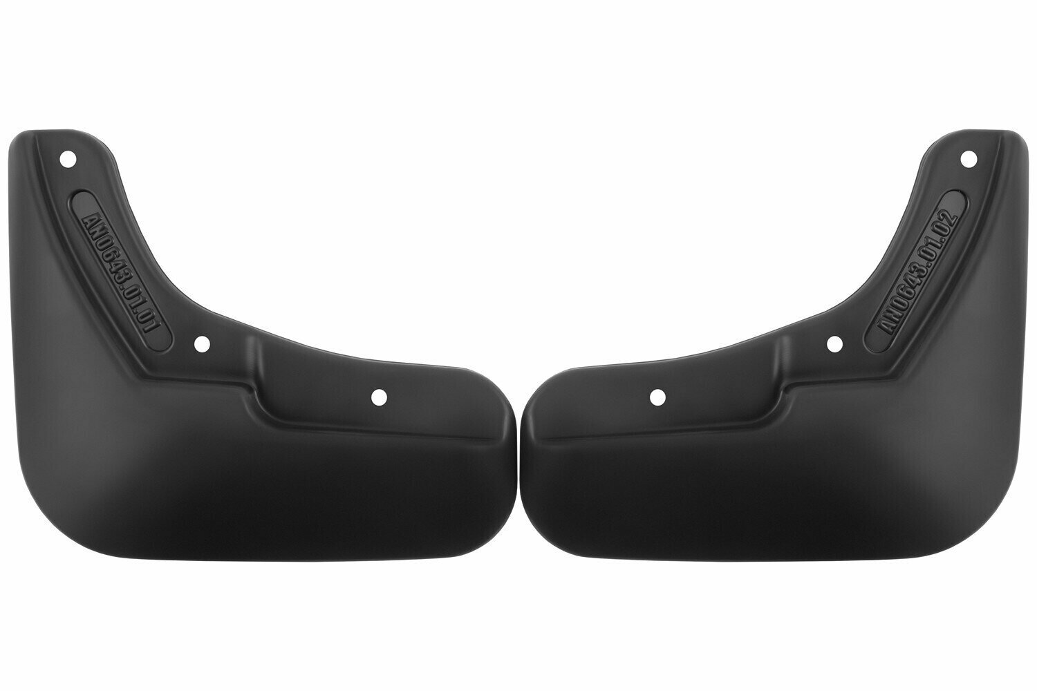 Брызговики передние SWM G01F 2023 - 2 шт.(standard) REIN. AN0643. F3