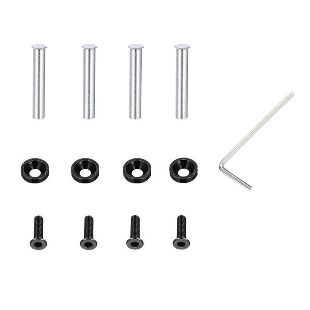 Комплект винтов и гаек для крепления вентиляторов в ПК, Черный