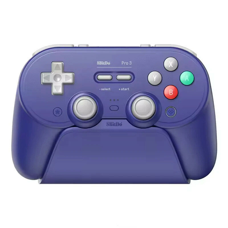 8BitDo Pro 3 Bluetooth контроллер TMR джойстики против дрейфа с зарядной док совместимость с множеством платформ