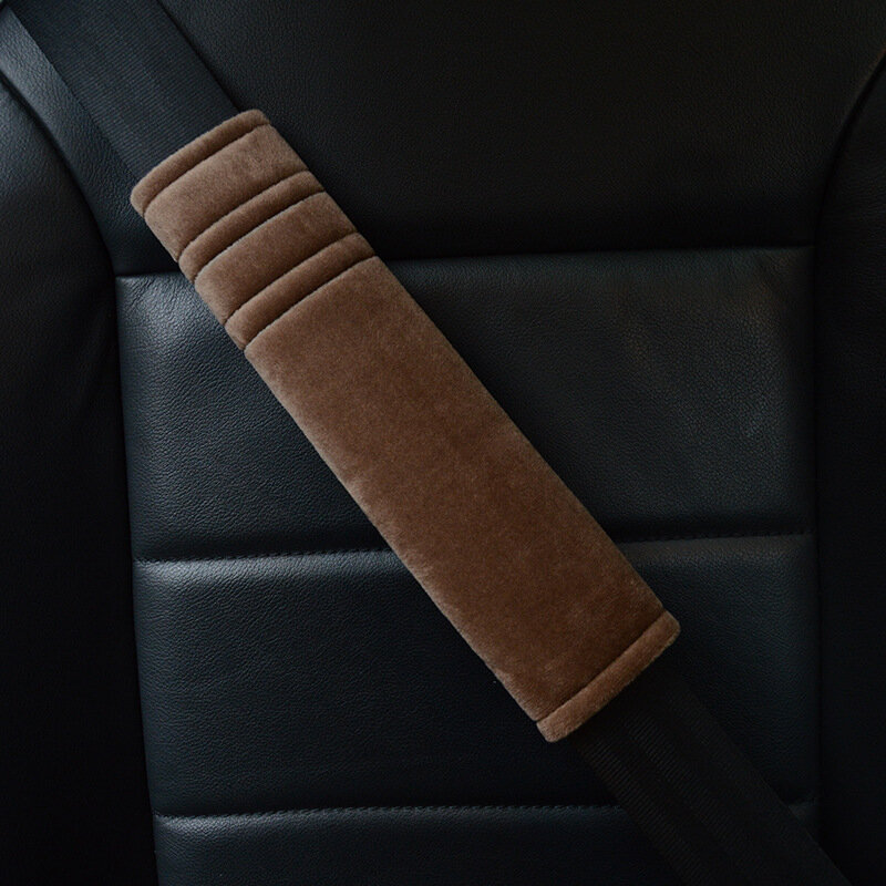 Прямые продажи с завода, накладка на плечевой ремень безопасности, ультрамягкая плюшевая утолщенная версия, чехол для накладки на плечевой ремень автомобиля