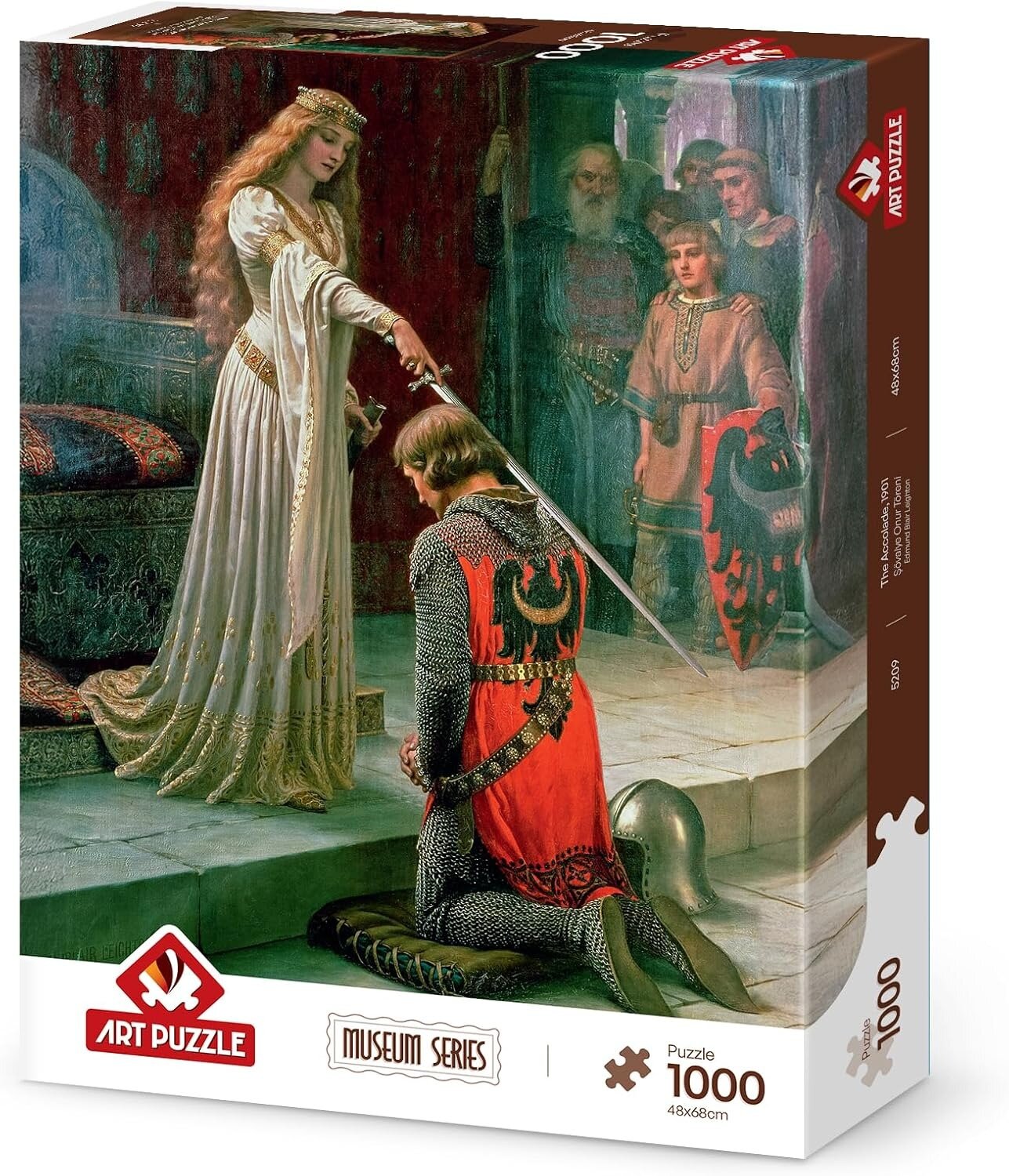 Пазл для взрослых Art Puzzle 1000 деталей, элементов: Акколада, 1901