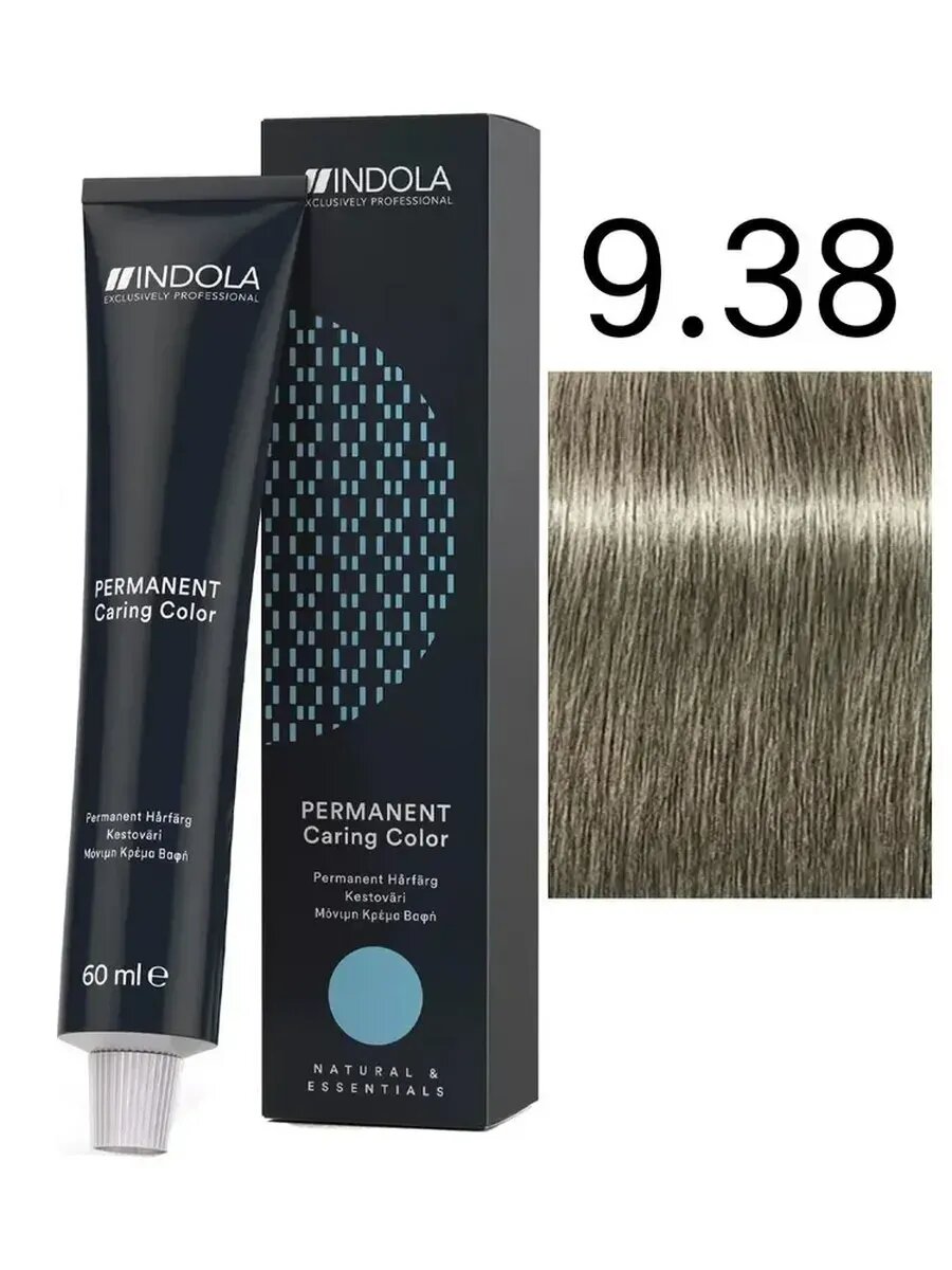 Indola Natural Essentials 9.38 Стойкая крем-краска для волос 60мл