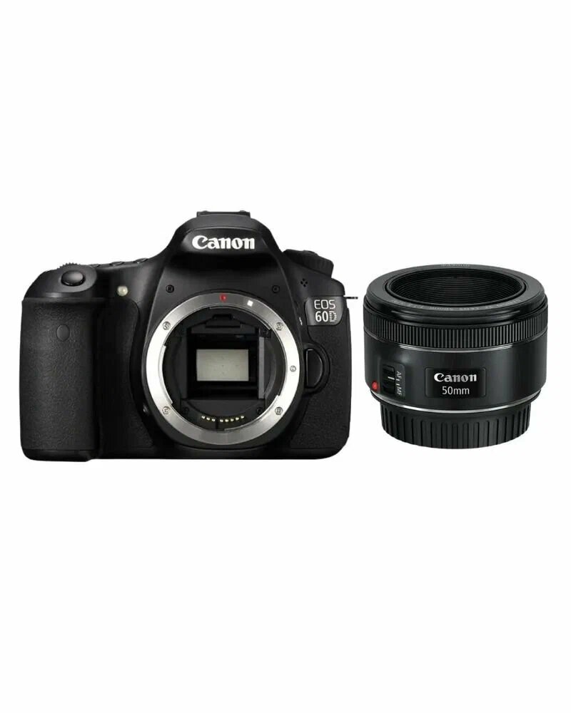 Фотоаппарат Canon 60D Kit EF 50mm f/1.8 STM