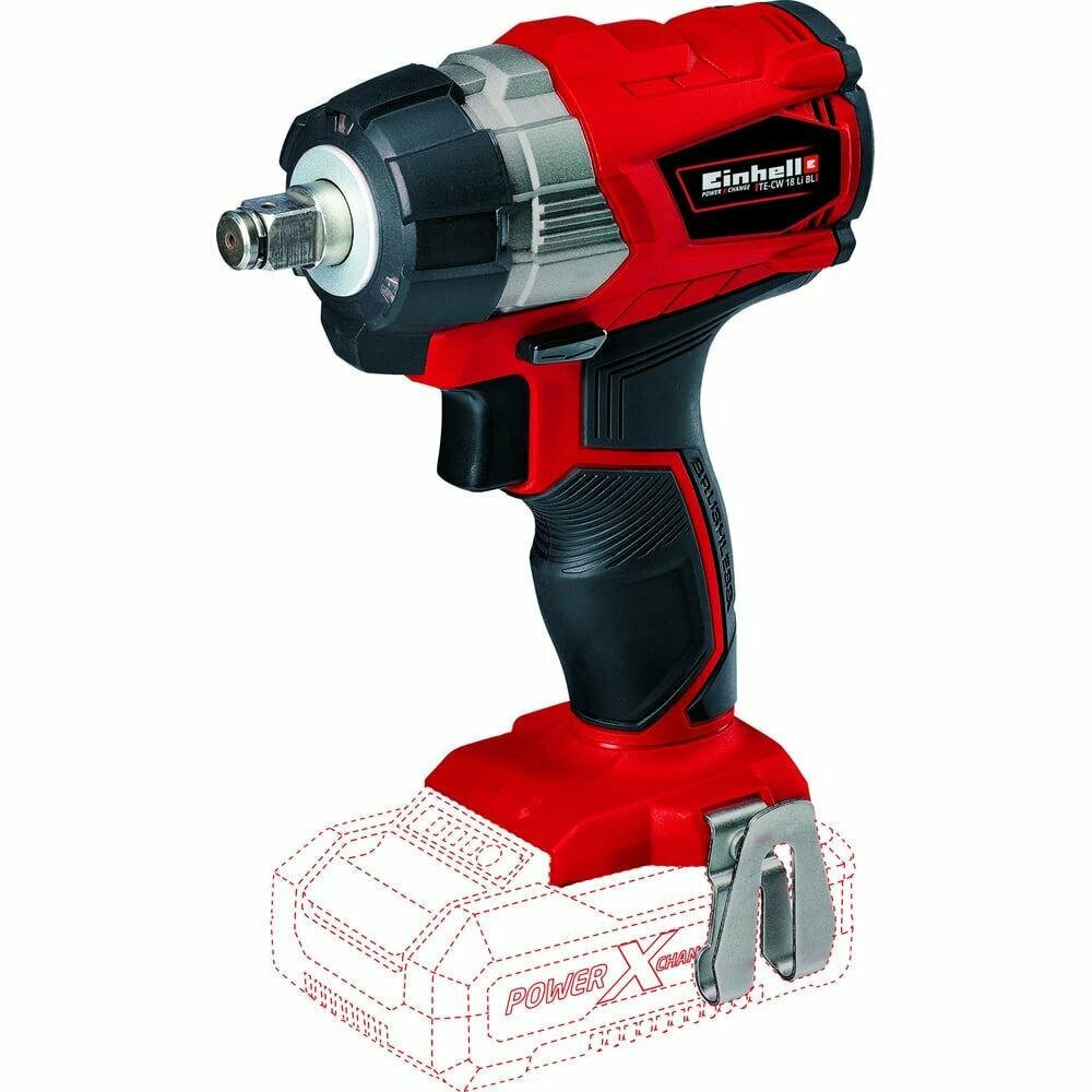 EINHELL Гайковерт аккумуляторный бесщеточный TE*CW 18Li BL; Brushless*Solo 4510040