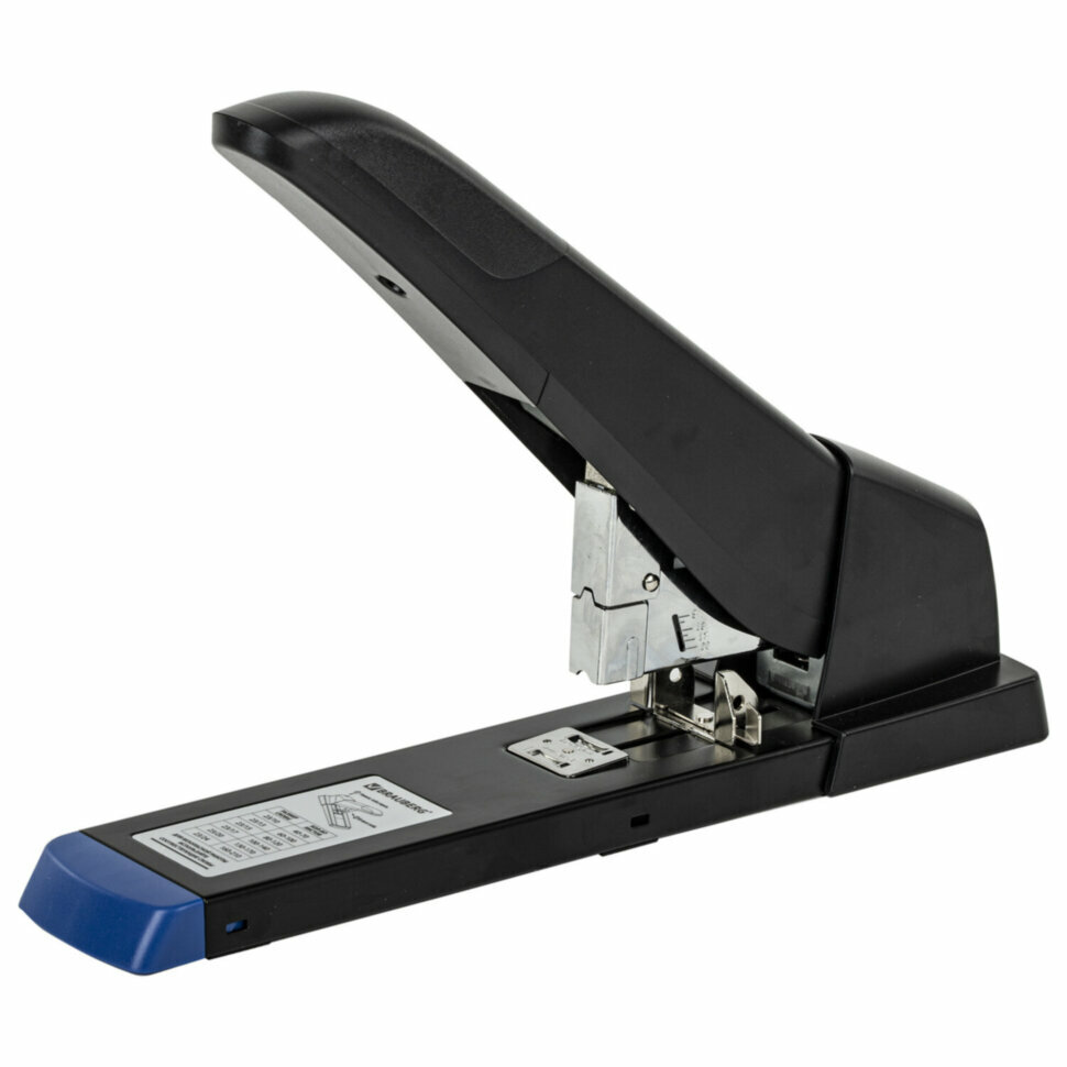 Степлер мощный до 210 листов BRAUBERG "Heavy Duty Extra", скобы № 24/6-23/24, 270554, 270554