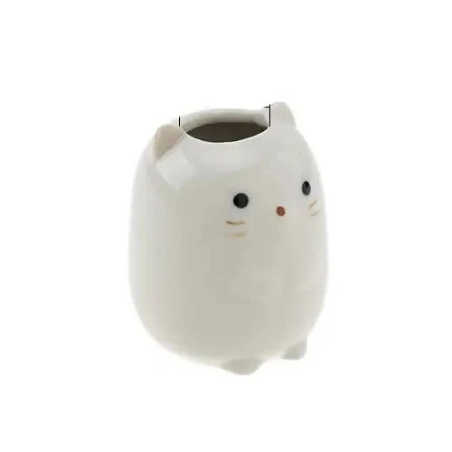 Держатель для зубной щетки керамический, White Cat
