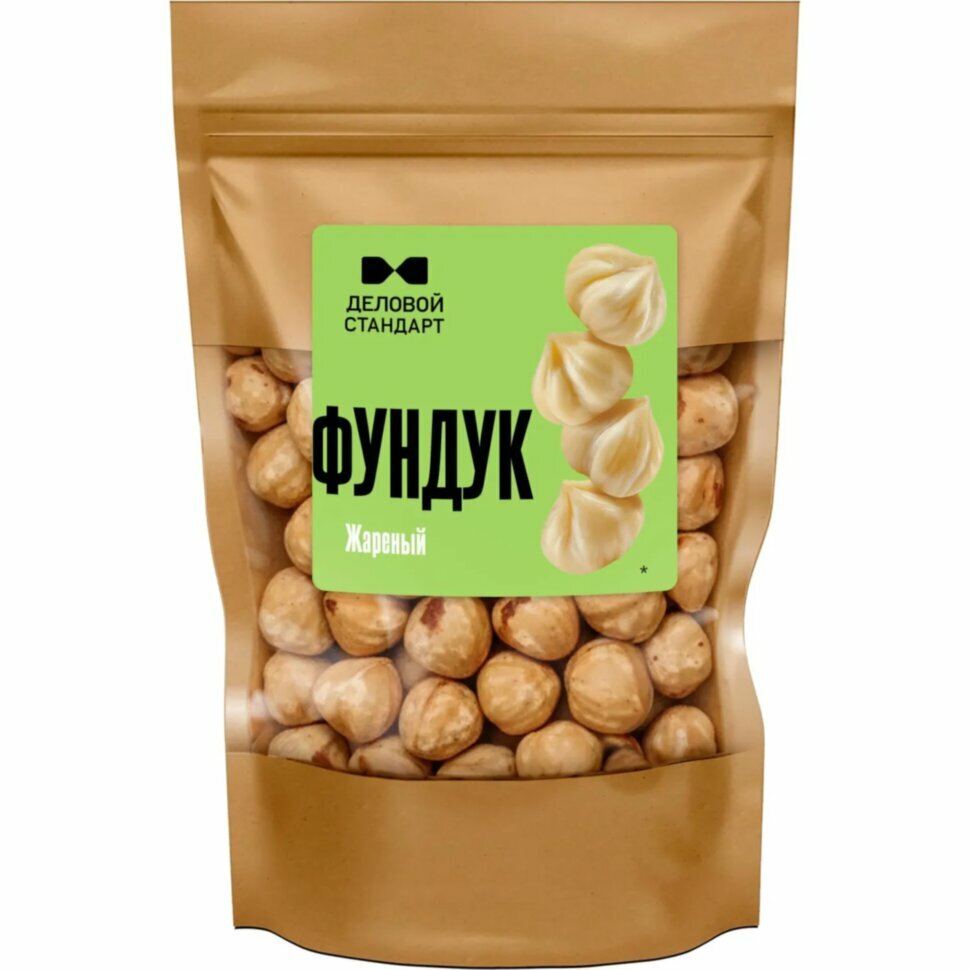 Фундук Деловой стандарт жареный, 50гх12шт/уп, 1758400