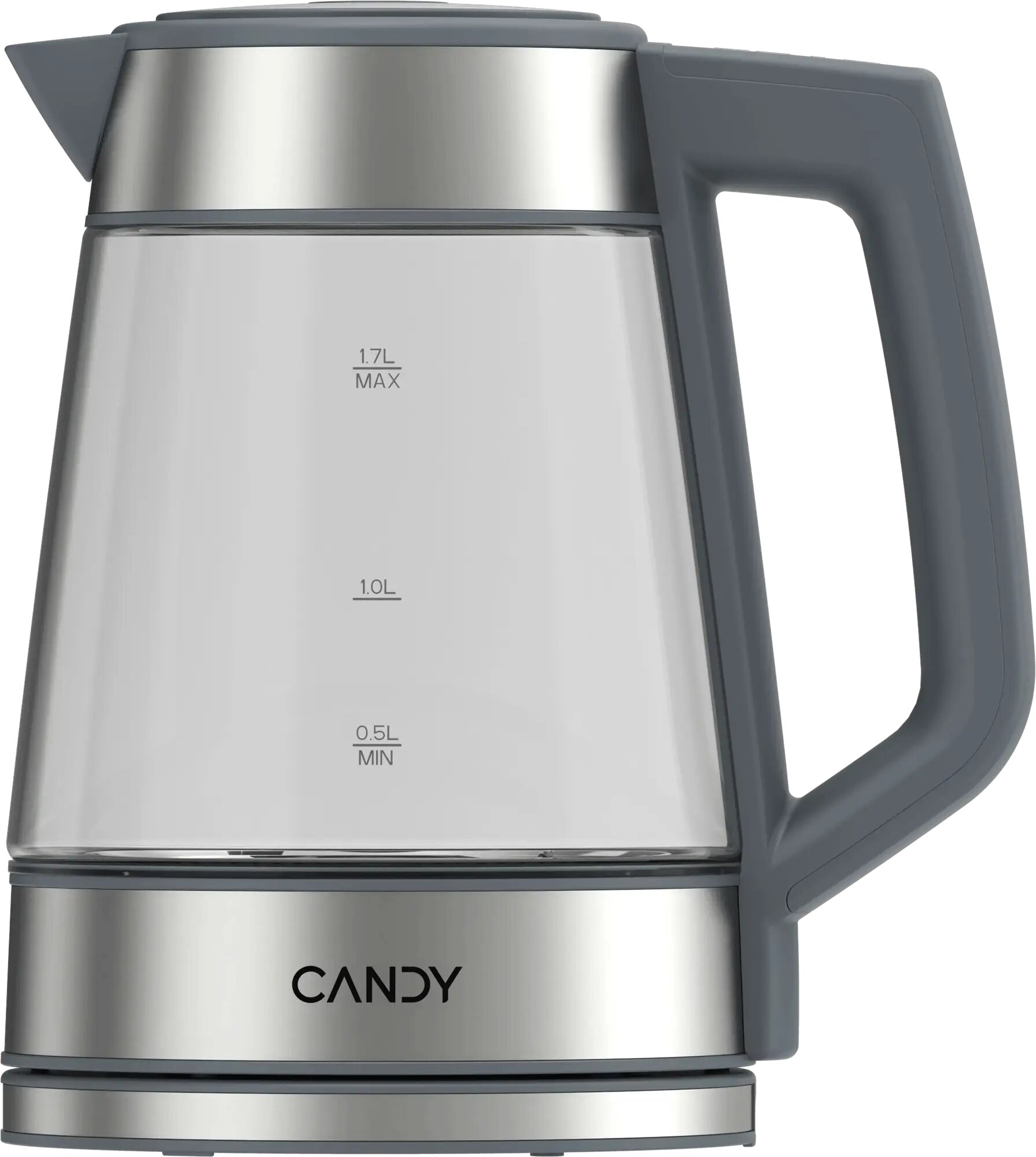 Чайник CANDY CK-401, 1.7 л, мощность 2200Вт, вращение на 360°