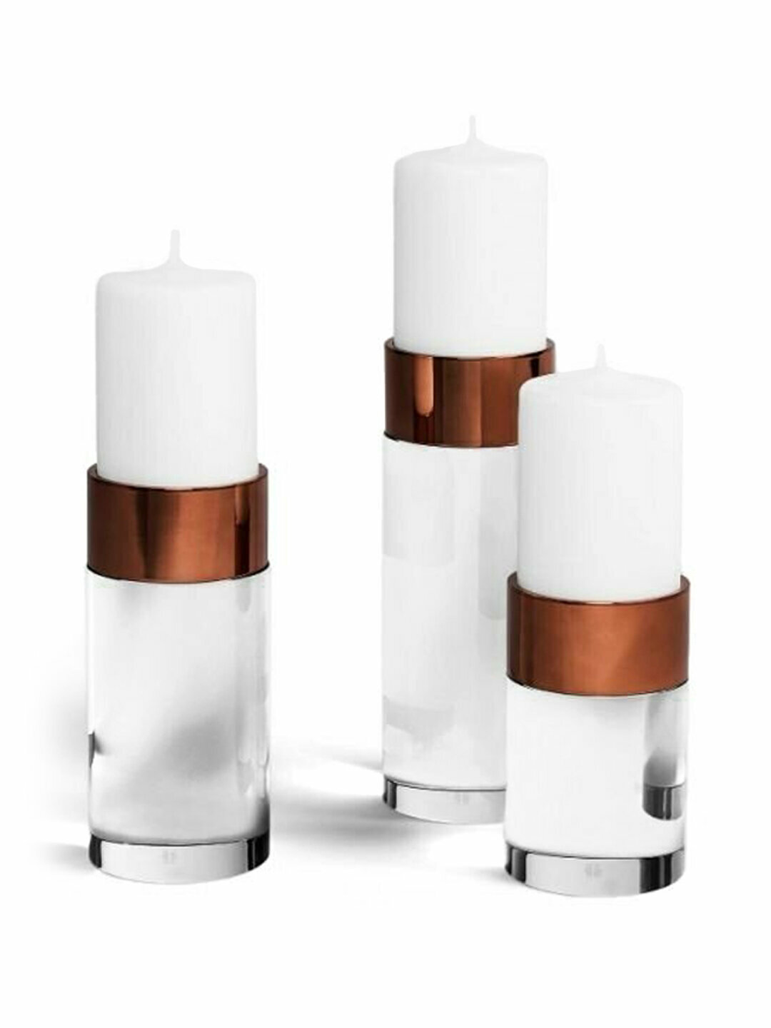 Подсвечник Togas «Айми», хрусталь, медный наконечник, 90 см x 90 см x 150 см