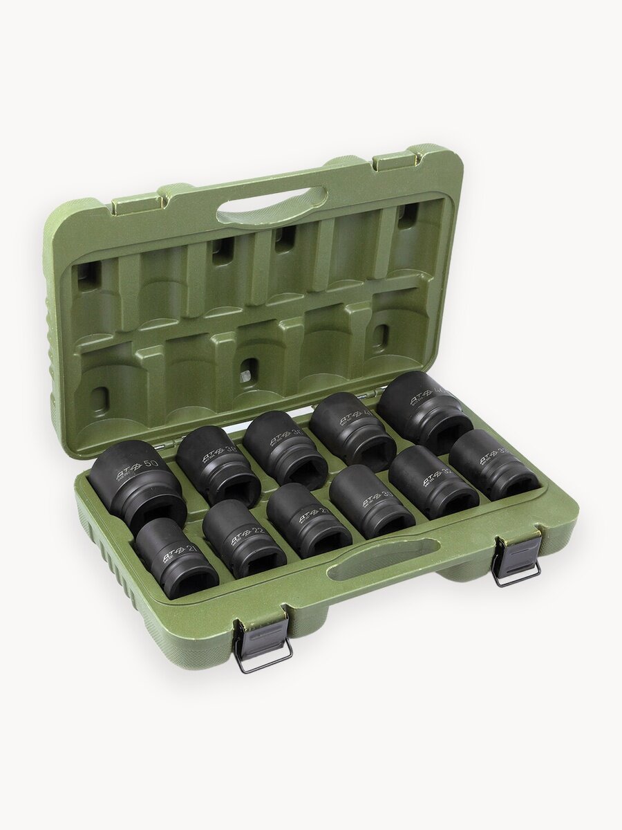 Набор головок для ручного гайковерта 1", 11шт. (536410), Дело Техники, 647011