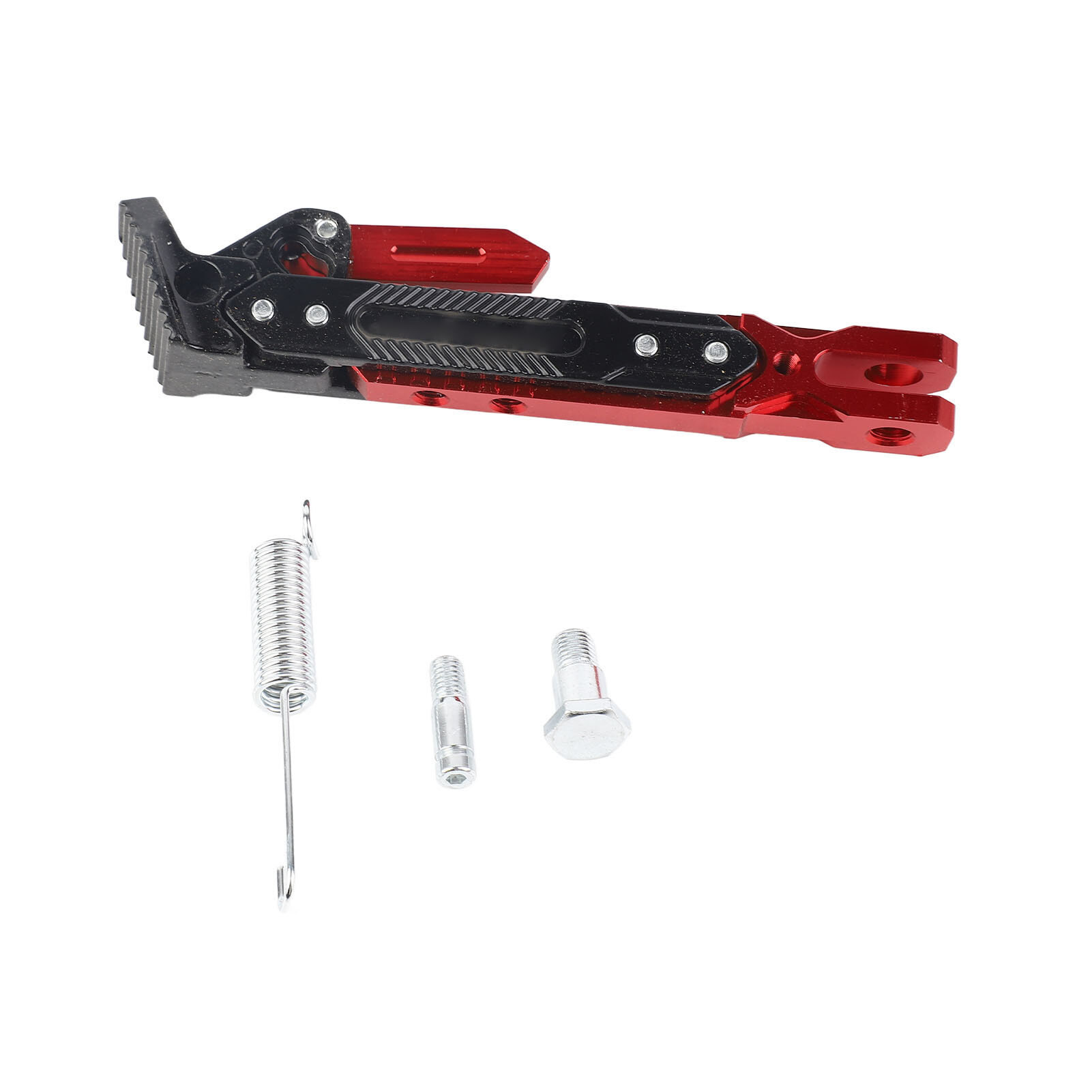 Регулируемая подножка для мотоцикла, красная