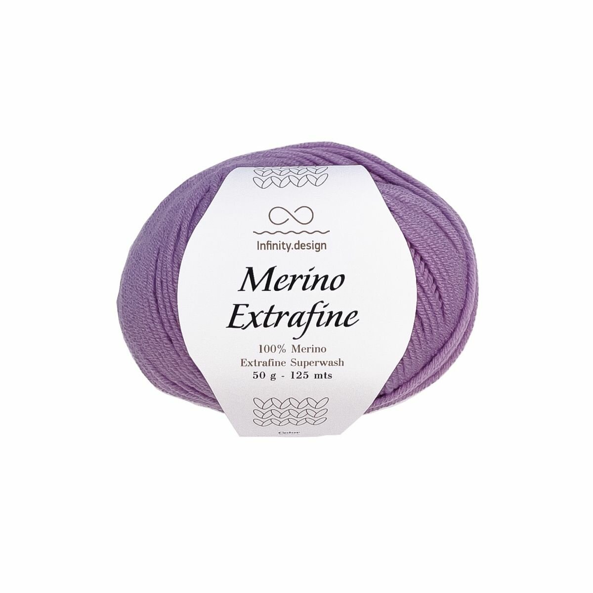 Пряжа для вязания Infinity Design Merino Extrafine (5031 Lilac) 2 мотка