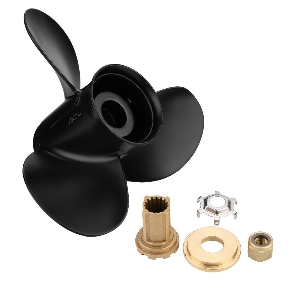 48-77344A45, Алюминиевый гребной винт для подвесного мотора, антикоррозийный, высокой твердости, 13 1/4x17, для двигателей 60-125PH