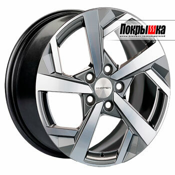 Диски литые Khomen KHW1712 7.0х17/5х112 D57.1 ET43.0, Gray-FP