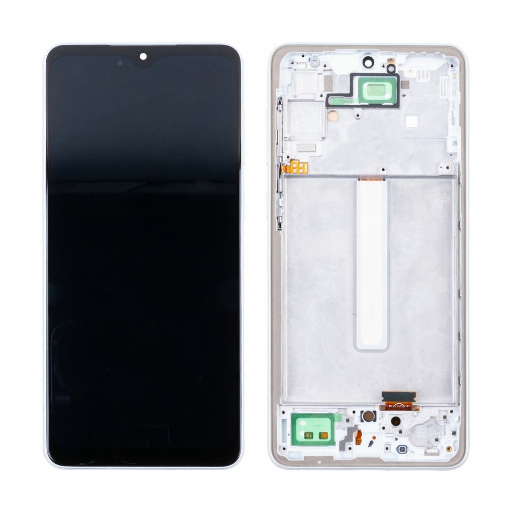 Дисплей для Samsung A336B (A33 5G) модуль Белый - (OLED)